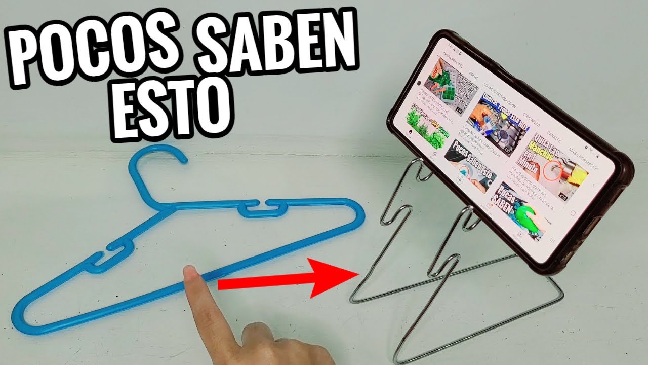 No volveras a usar tu GANCHO de ROPA como antes Nunca Mas - YouTube