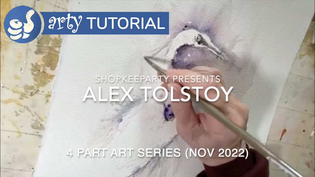 Join the fun! With Alex Tolstoy (Art Series) - YouTube