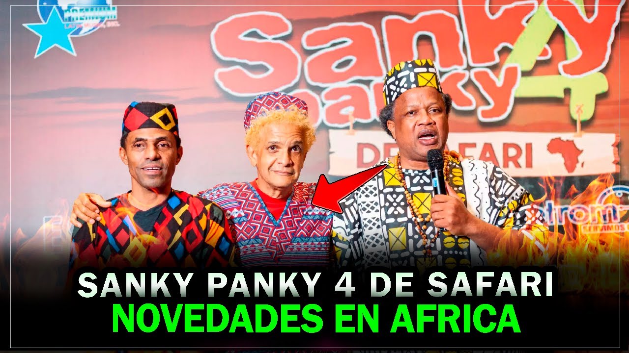 SANKY PANKY 4 DE SAFARI NOS CUENTA SUS NOVEDADES - YouTube