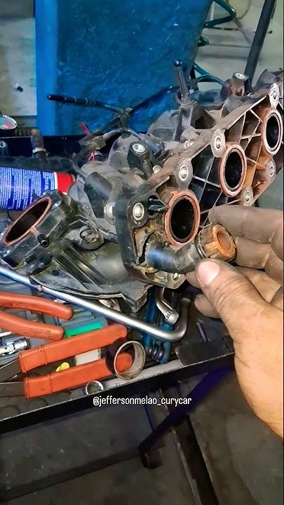 Dica boa é dica compartilhada! Conexão d'água, que é fixada no coletor de admissão. Motor GM ...