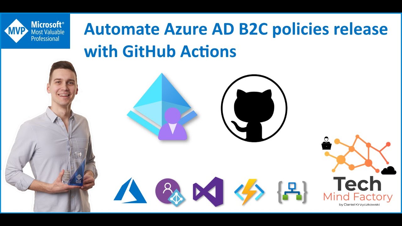 Automate Azure Ad B2c Custom Policies Release With Github Actions Youtube