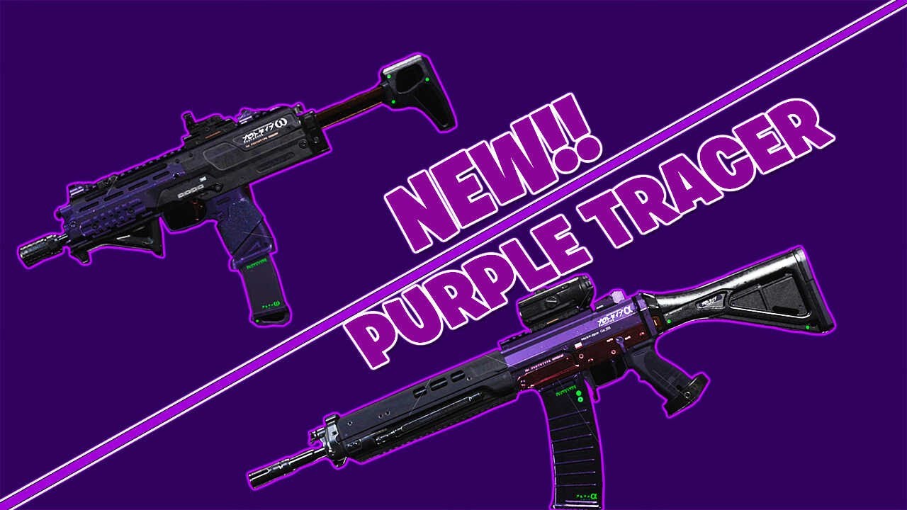 NEW!!! "PURPLE TRACER" Bundle in Modern Warfare!! These GRAU 5.56 and ...