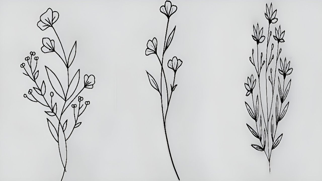 Beautiful Small Flower Embroidery Design | Easy Stitching Tutorial For ...