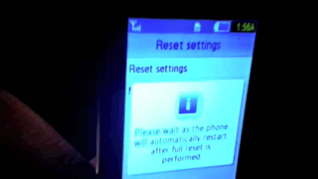 Samsung Behold Crashes (T-Mobile T-919) - YouTube