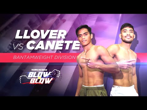 Kenneth Llover vs Benny Canete | Manny Pacquiao presents Blow by Blow ...