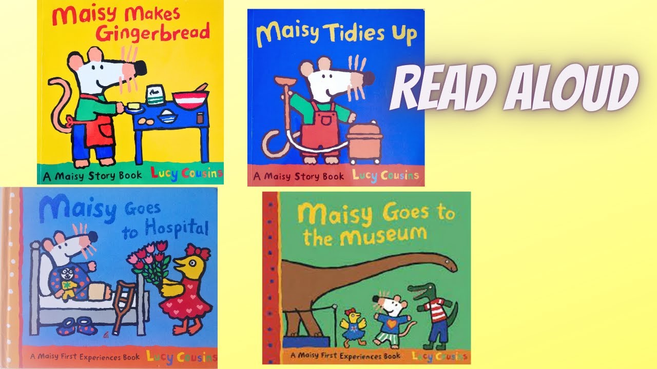 Maisy Mouse compilation - Read aloud book with effects,animated story ...