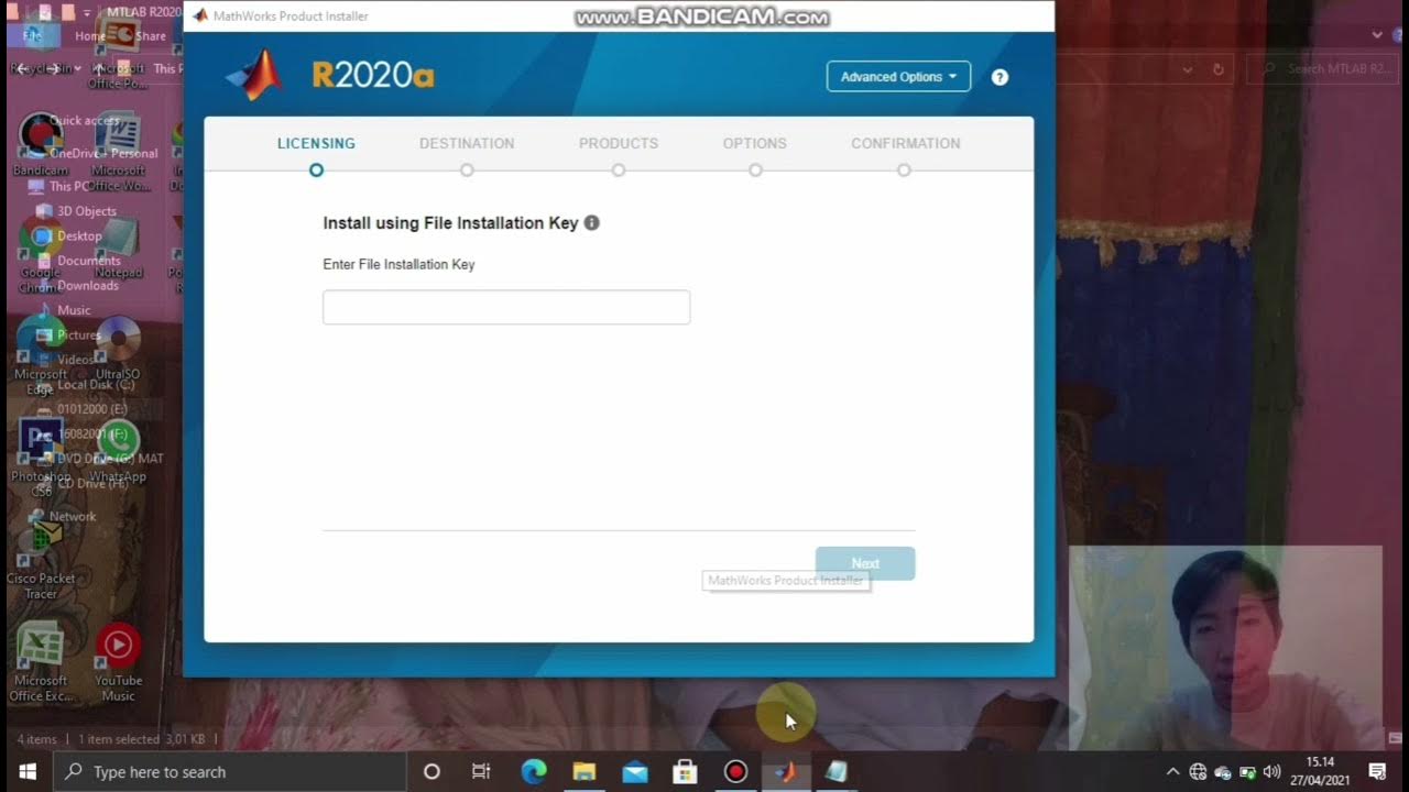 tutorial instal matlab R2020a.!! - YouTube