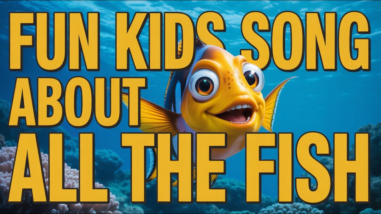 Ocean Song for Kids | Learn About Fish and Marine Animals with Fun Kids ...