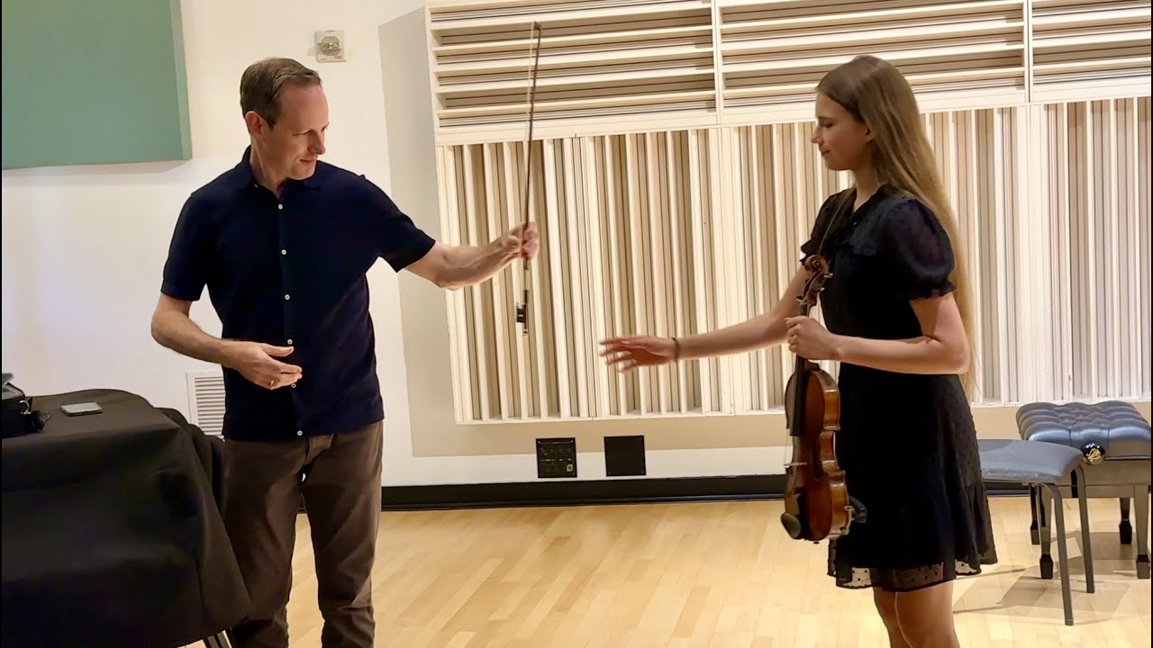 I am playing on a $2M violin - Karolina Protsenko - YouTube