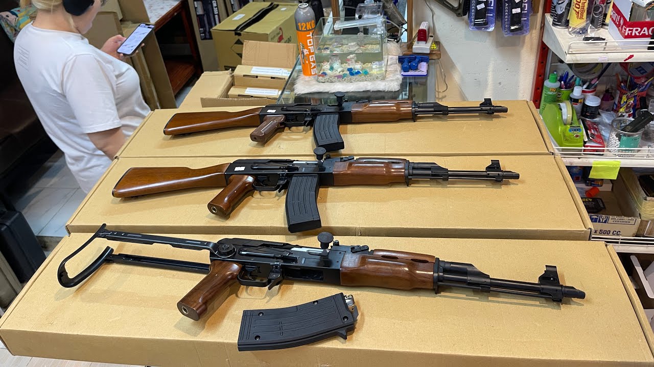 ทดสอบAK9ปืนยาวแบลงค์กันค่ายใหม่ DAGLIOGLU รูปทรง AK ในรุ่นAK9 9MM PAK ...