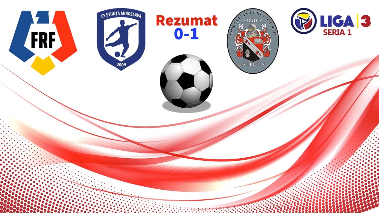 Rezumat: Ştiinţa Miroslava 0-1 Şomuz Fălticeni / 02.03.2024. Fotbal ...