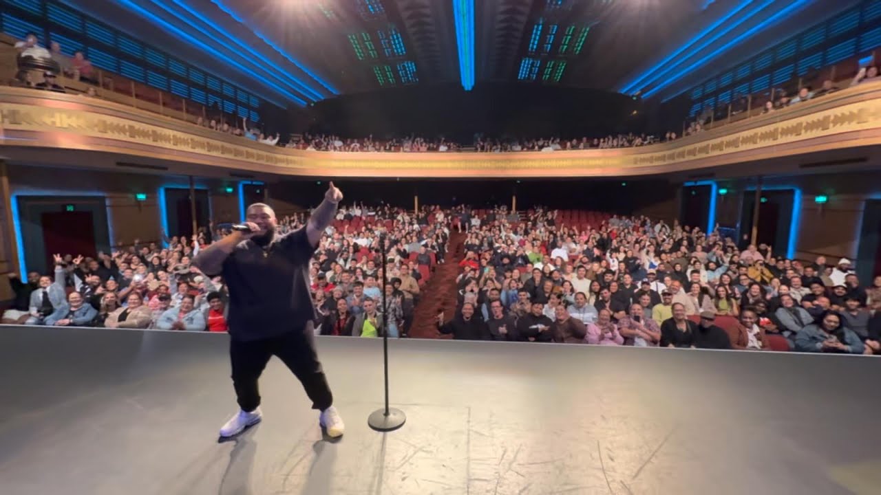 Behind the Scenes of My First Time doing Stand Up Comedy - YouTube