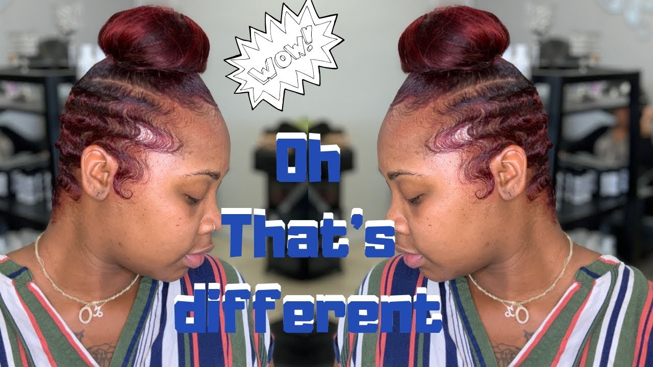 Finger waves and messy bun | Finger Wave tutorial - YouTube