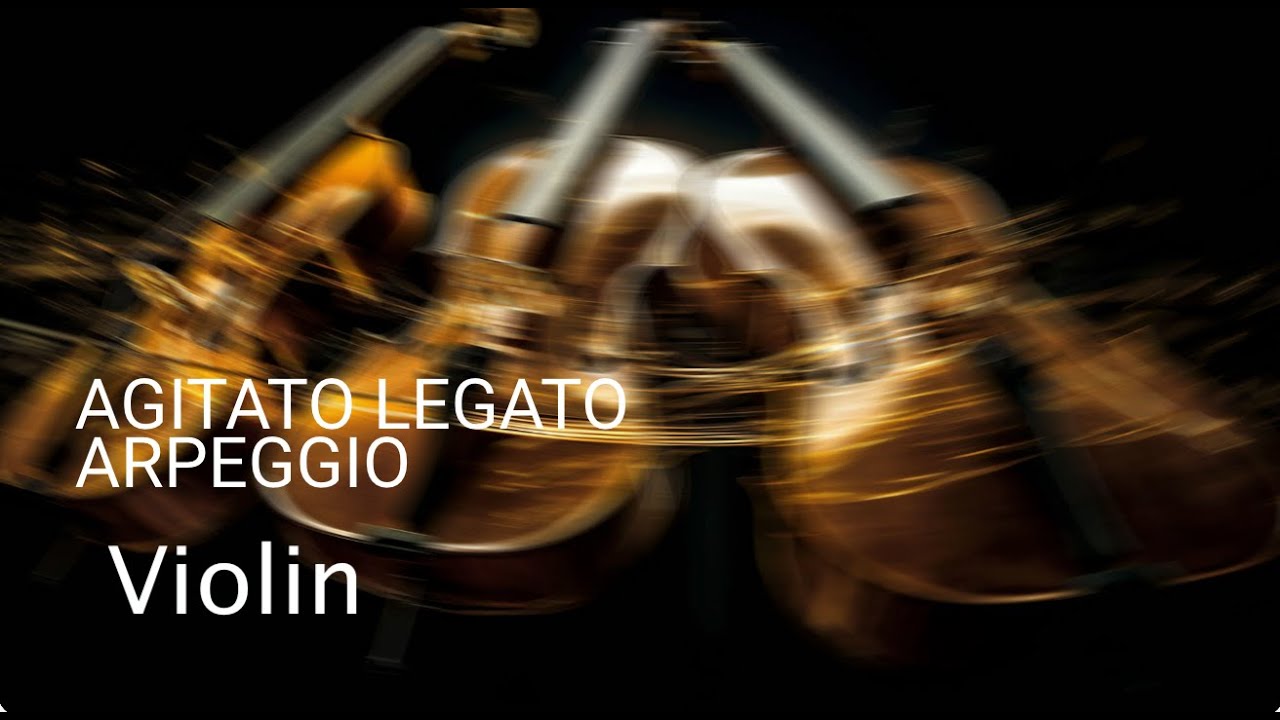 8Dio Agitato Legato Arpeggio Violin - YouTube