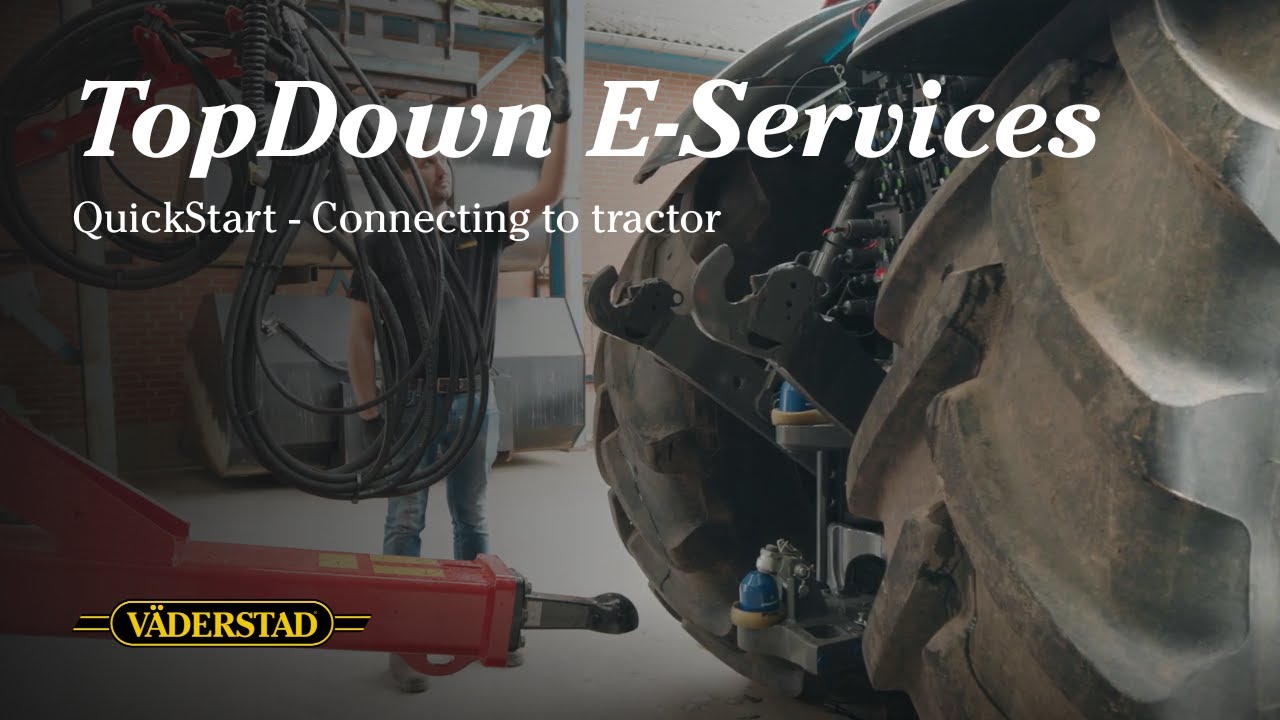 QuickStart - TopDown 400 700 E Services: Connecting to tractor - YouTube
