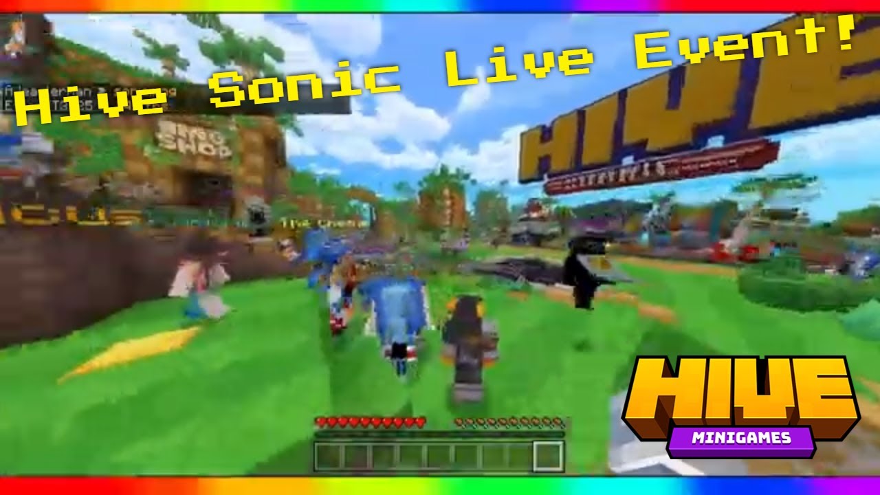 The Sonic live event! | The Hive Update - YouTube