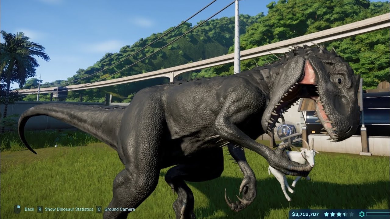 INDOMINUS REX COASTAL PATTERN - 1.4 UPDATE JURASSIC DIFFICULTY - YouTube