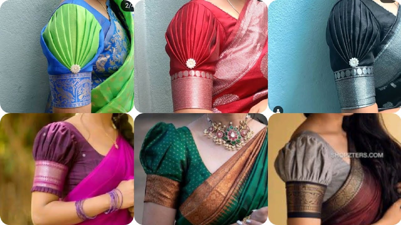 Trending sleeves design||blouse sleeves design Bahubali sleeves design ...
