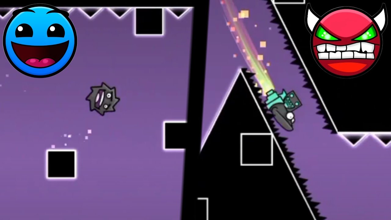My Terrible and Unbalanced Geometry Dash Layouts... - YouTube