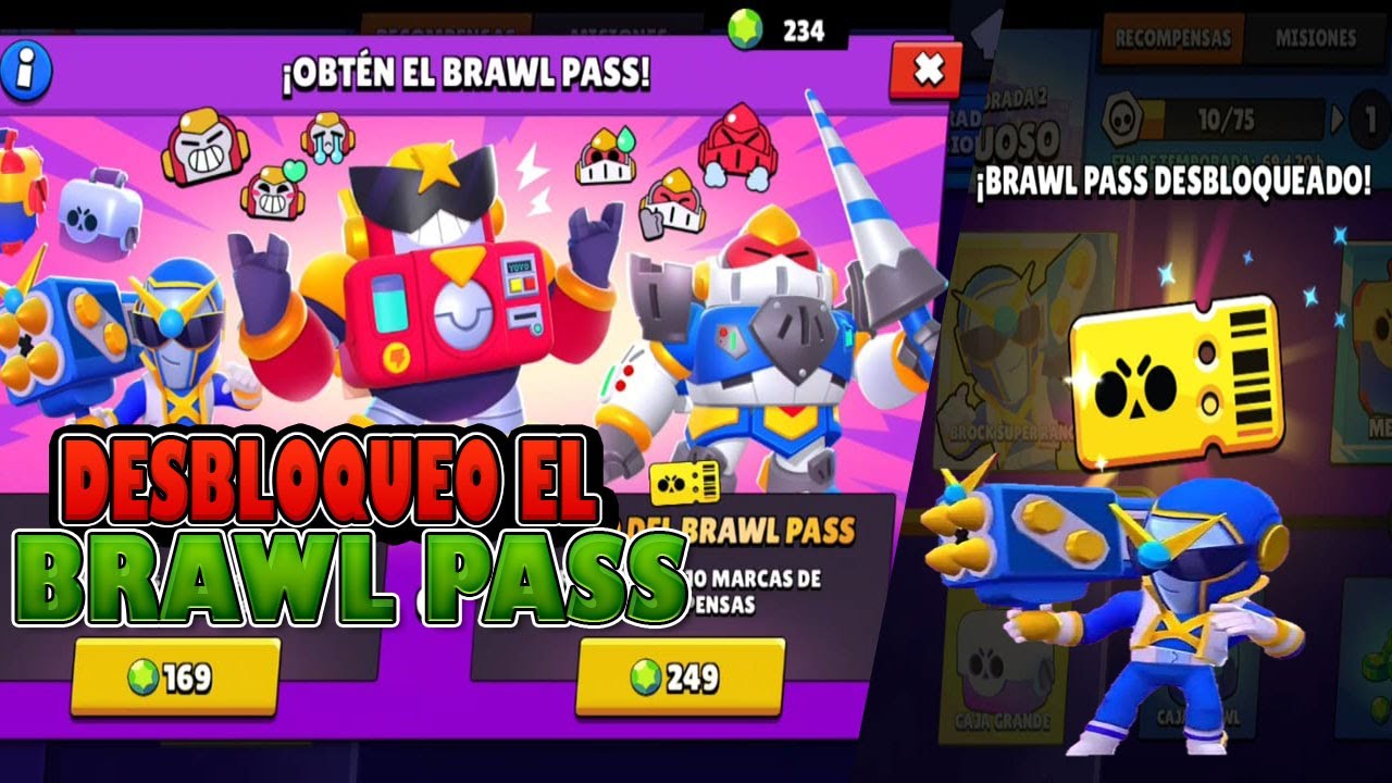 ME COMPRO EL BRAWL PASS 🤖// NUEVA SKIN DE BROCK 🤩 - YouTube