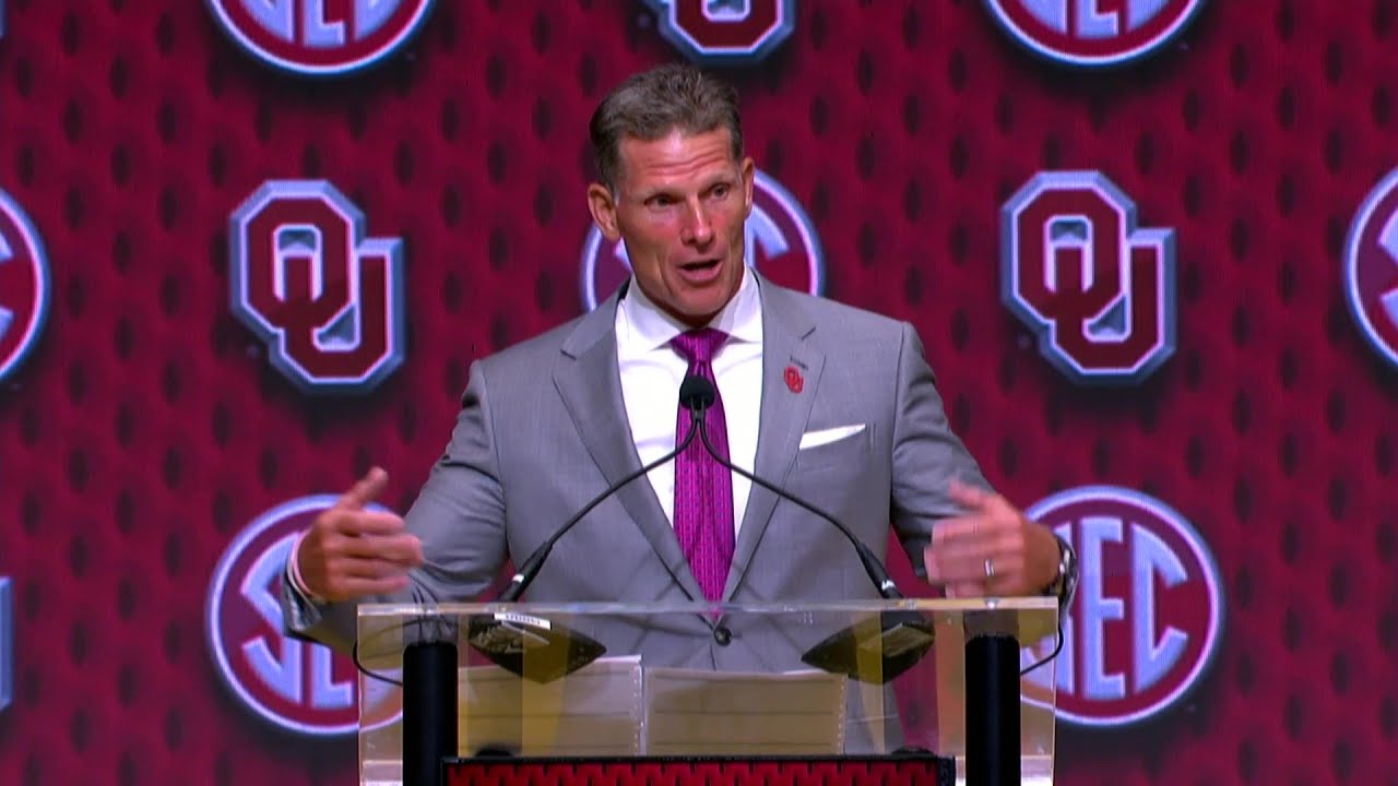 Oklahoma Brent Venables SEC Football KICKOFF media days 2025, Main ...