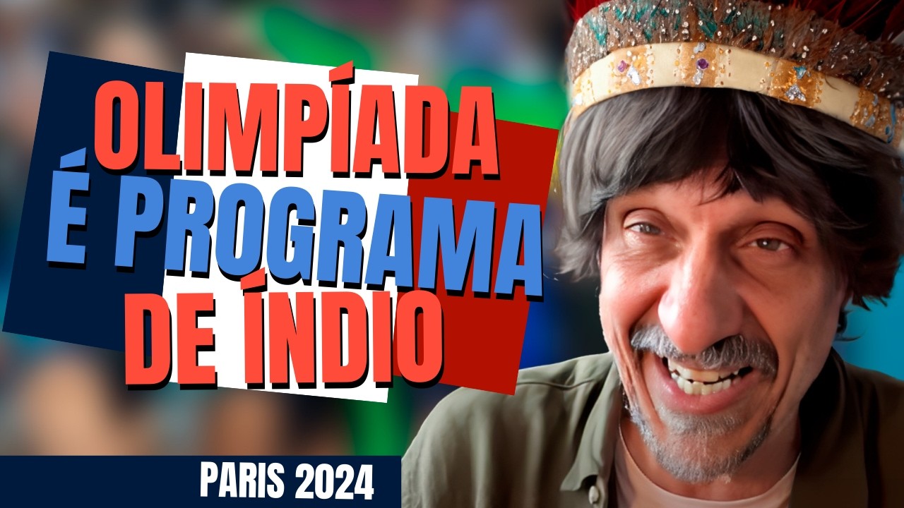 OLIMPÍADA É PROGRAMA DE ÍNDIO - EDUARDO BUENO - YouTube