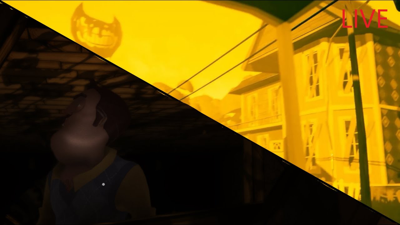 Playing the Bendy X Hello Neighbor Crossover in 2025 (LIVE) - YouTube
