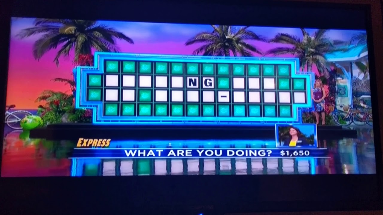 Wheel of Fortune Express Train (November 1, 2018) - YouTube
