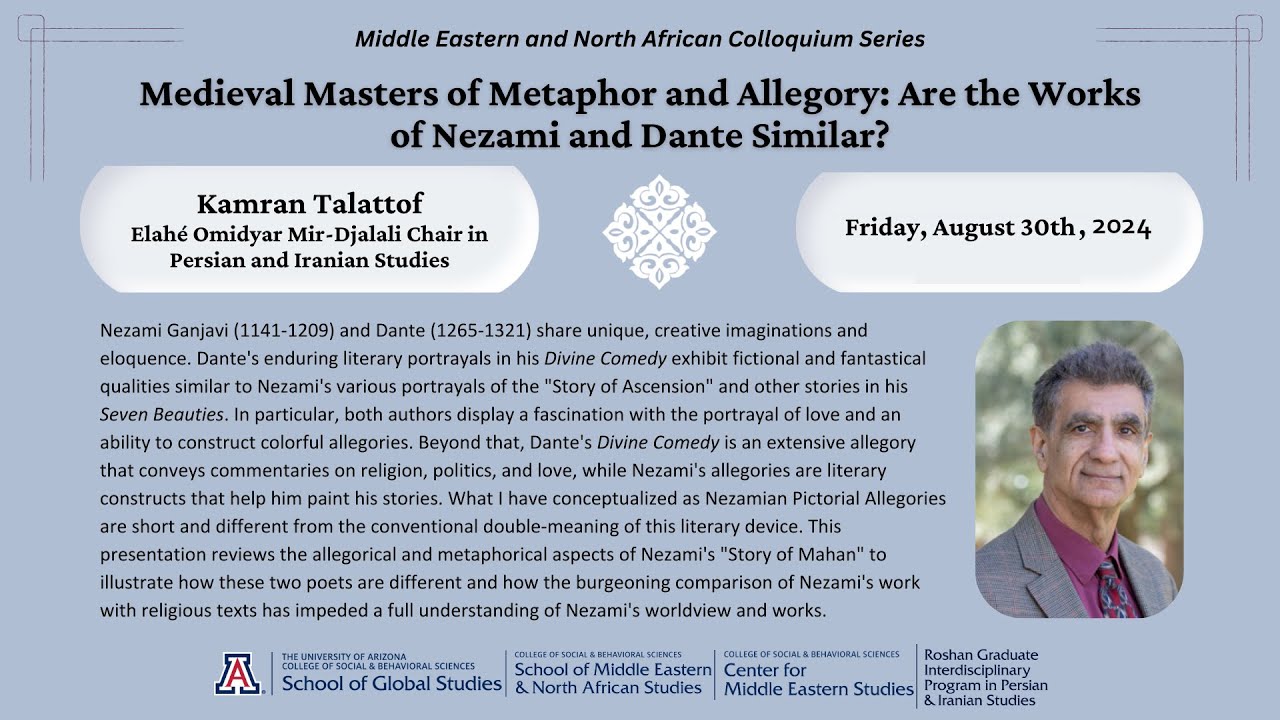 Medieval Masters of Metaphor and Allegory: Are the Works of Nezami and ...