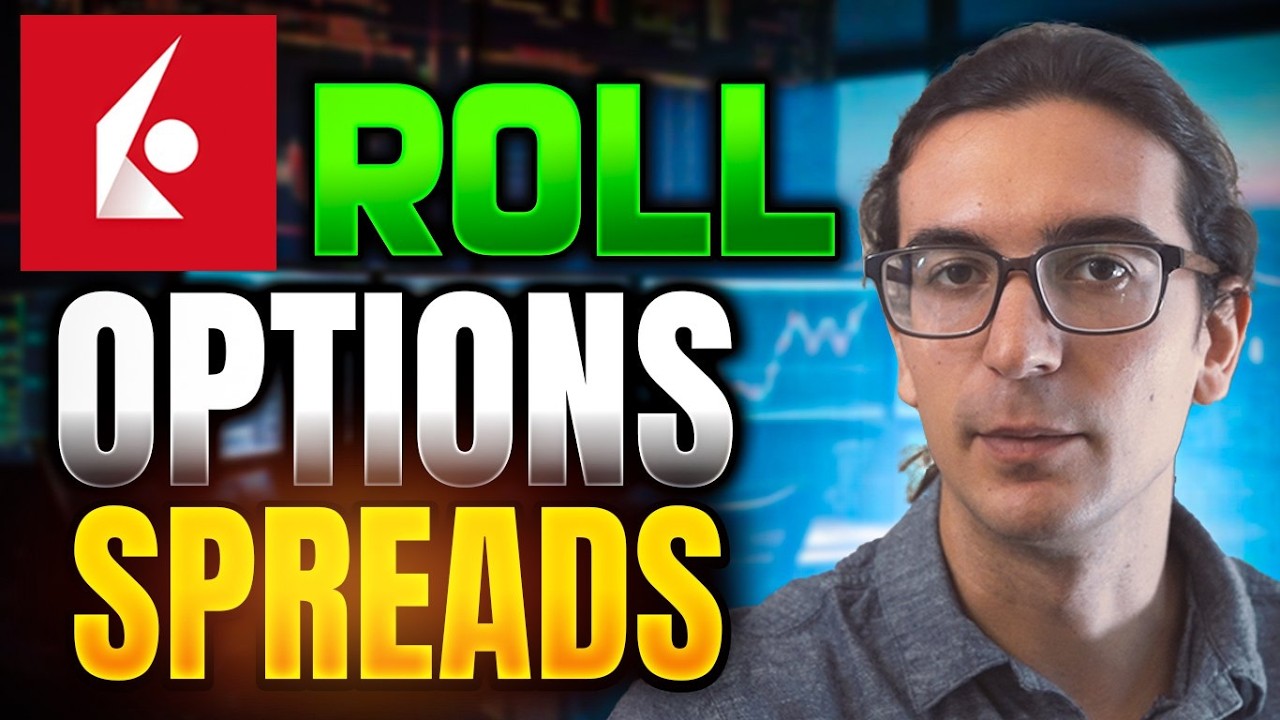 How to Roll Options Spreads Using Interactive Brokers - YouTube