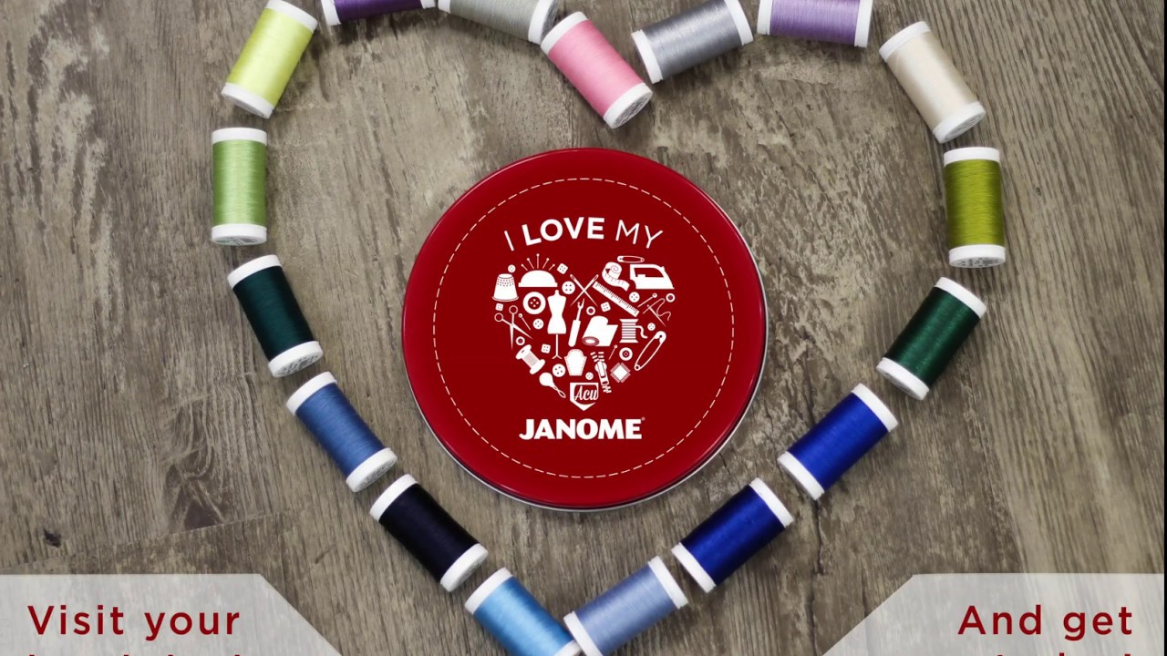 Janome Thread Tin - YouTube
