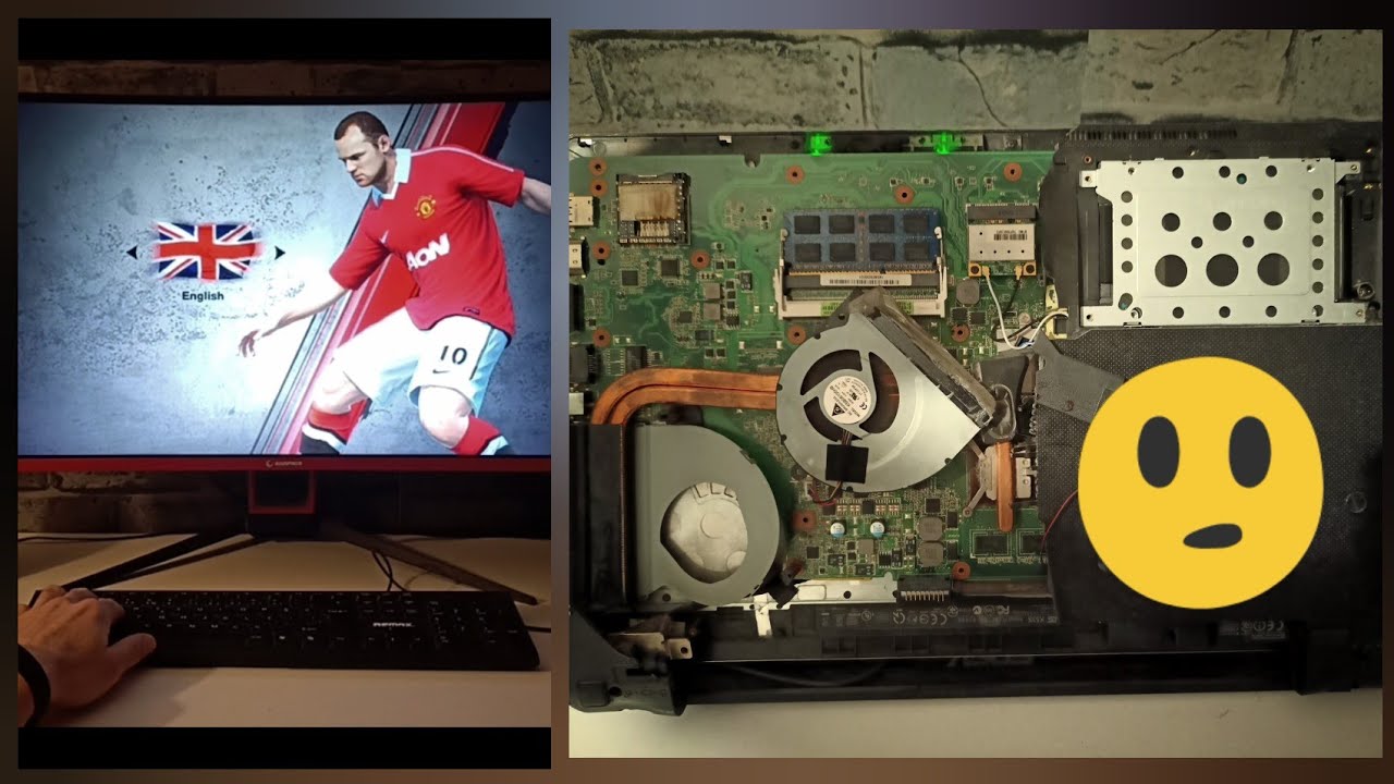 FIFA 11 ON A 13 YEARS OLD PC WITH KEYBOARD - ARSENAL VS CHELSEA - YouTube