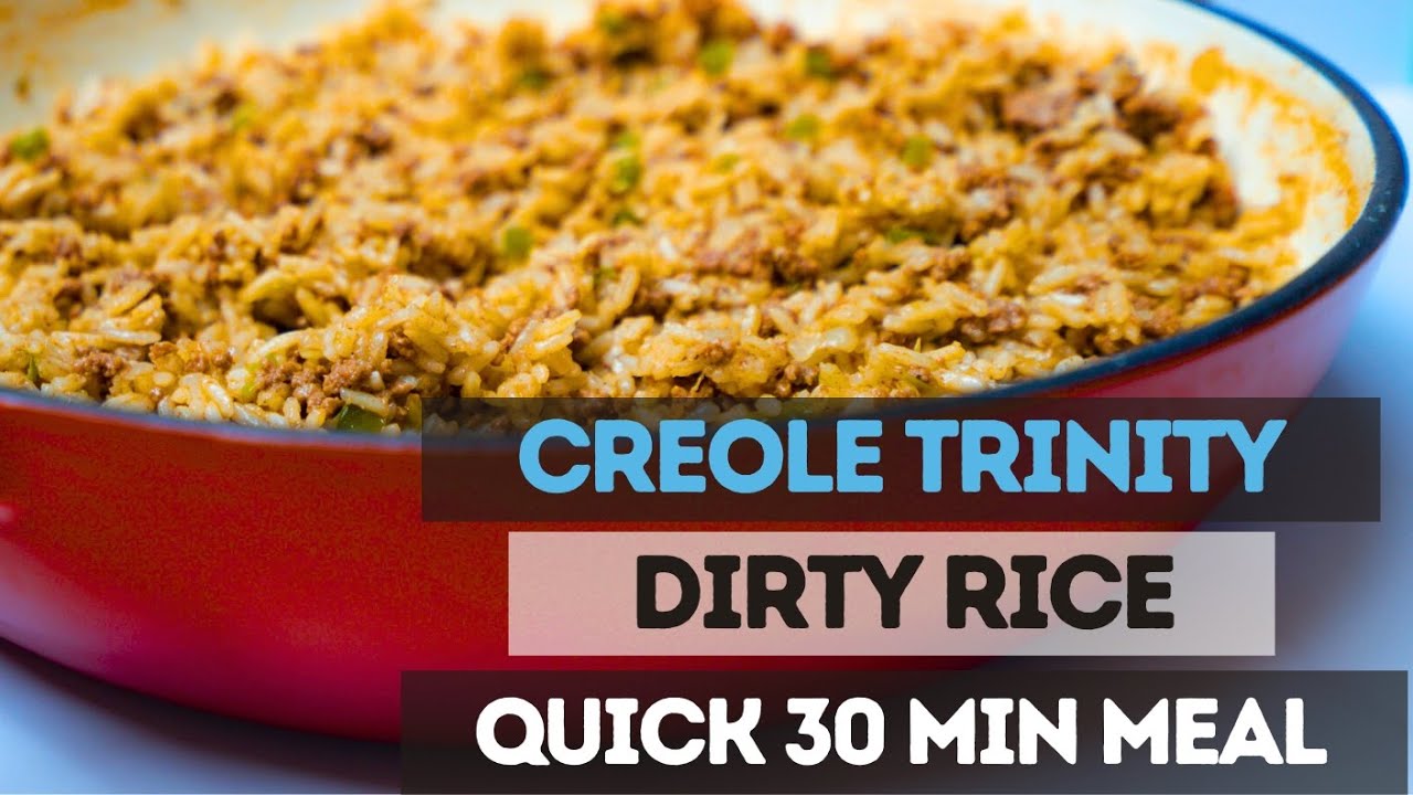 Easy Creole Trinity Dirty Rice Recipe | Simplify Your Cooking with ...