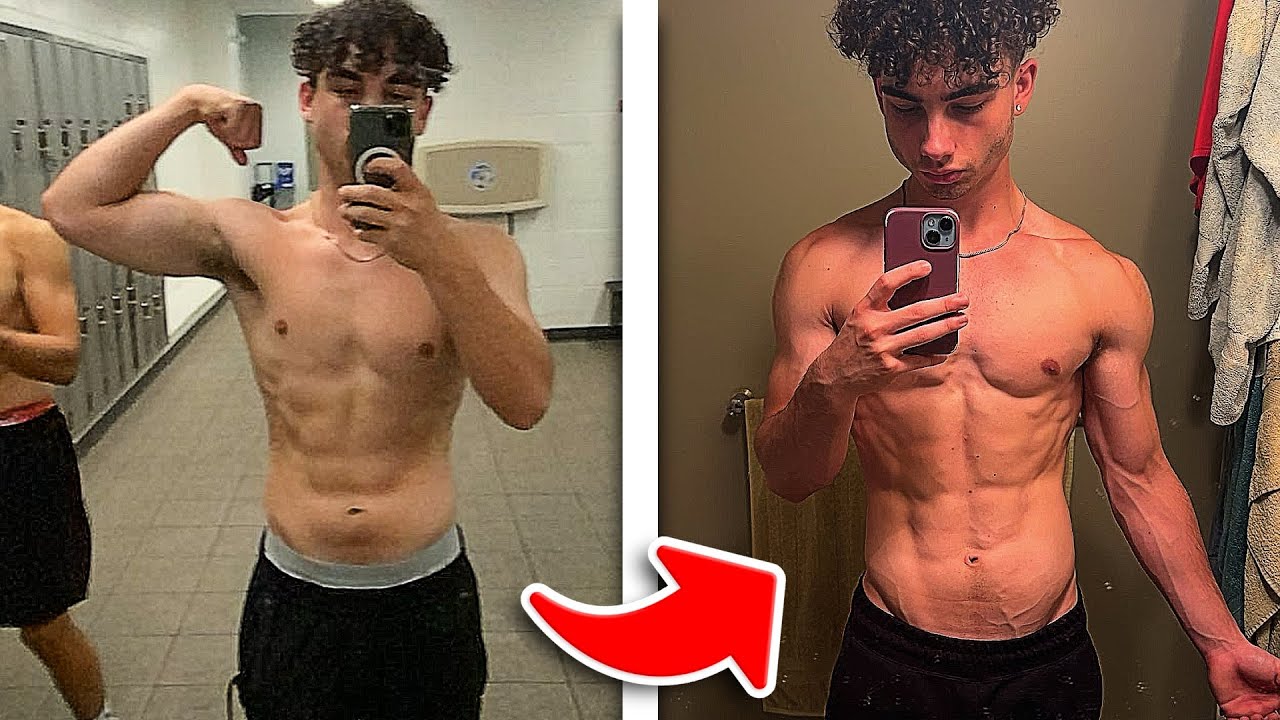 My 10 Month Body Transformation. - YouTube