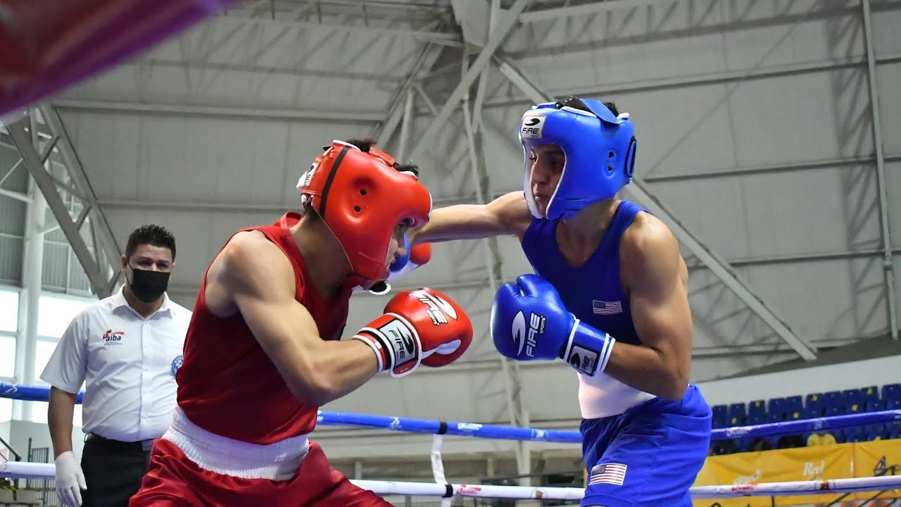 M57Kg Youth Brandon Mejia MEX vs Julius Ballo USA (PANAMERICAN ...