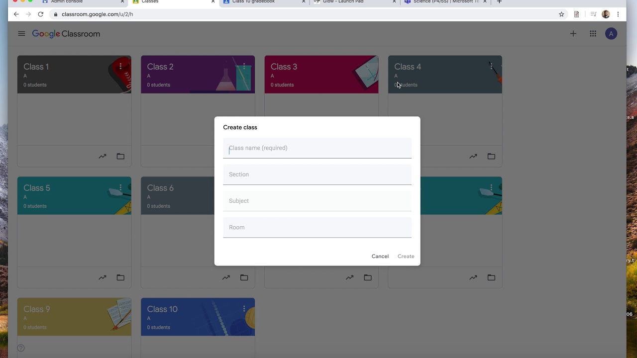 How to set up online Class Room using Google Classroom and Microsoft ...