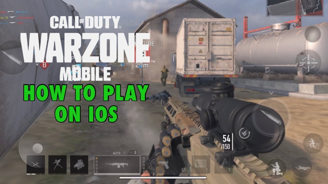 How to Download & Play Warzone Mobile on IOS - YouTube