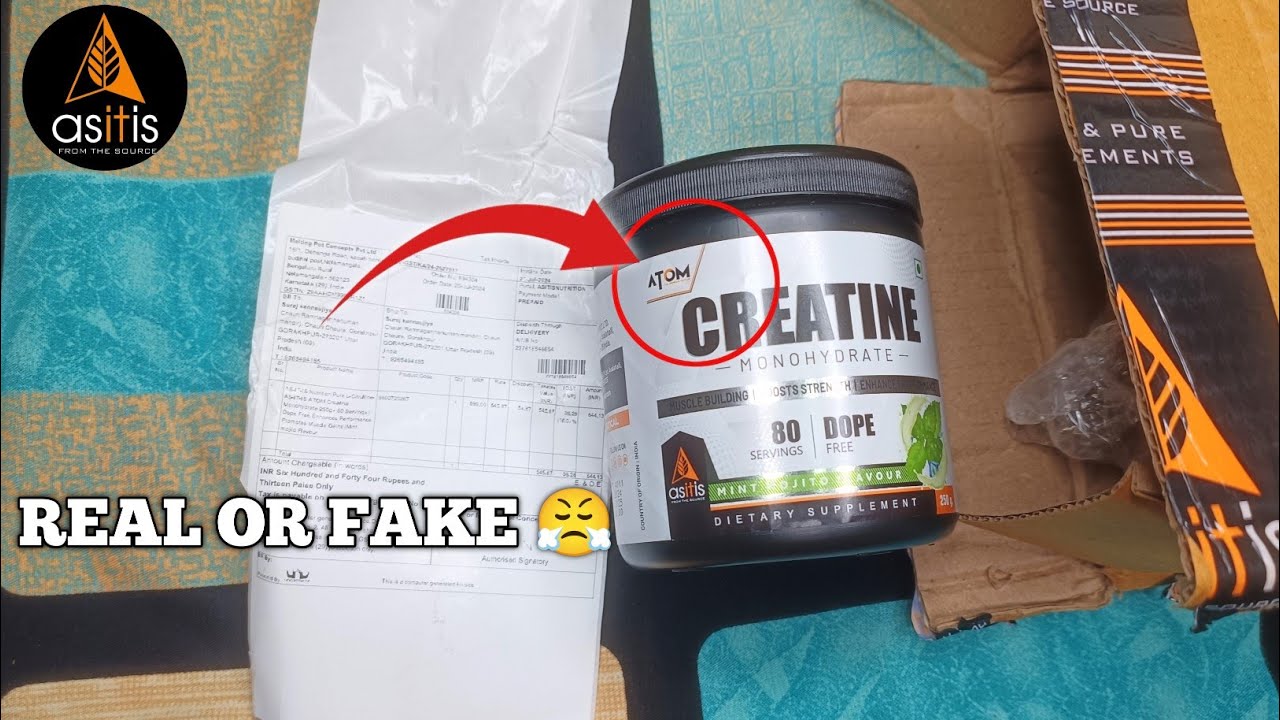 AS-IT-IS Nutrition ATOM Creatine Monohydrate - 80 Servings | Creatine ...