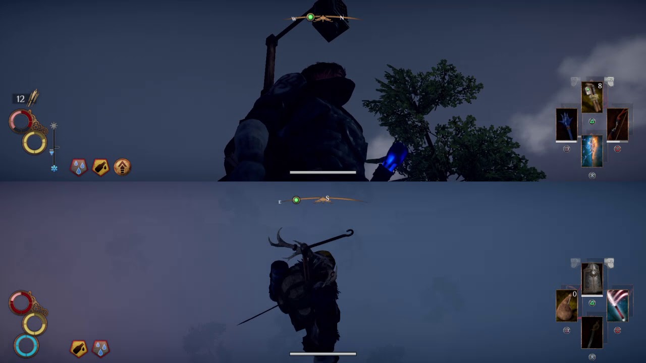 Outward split screen flying bug - YouTube