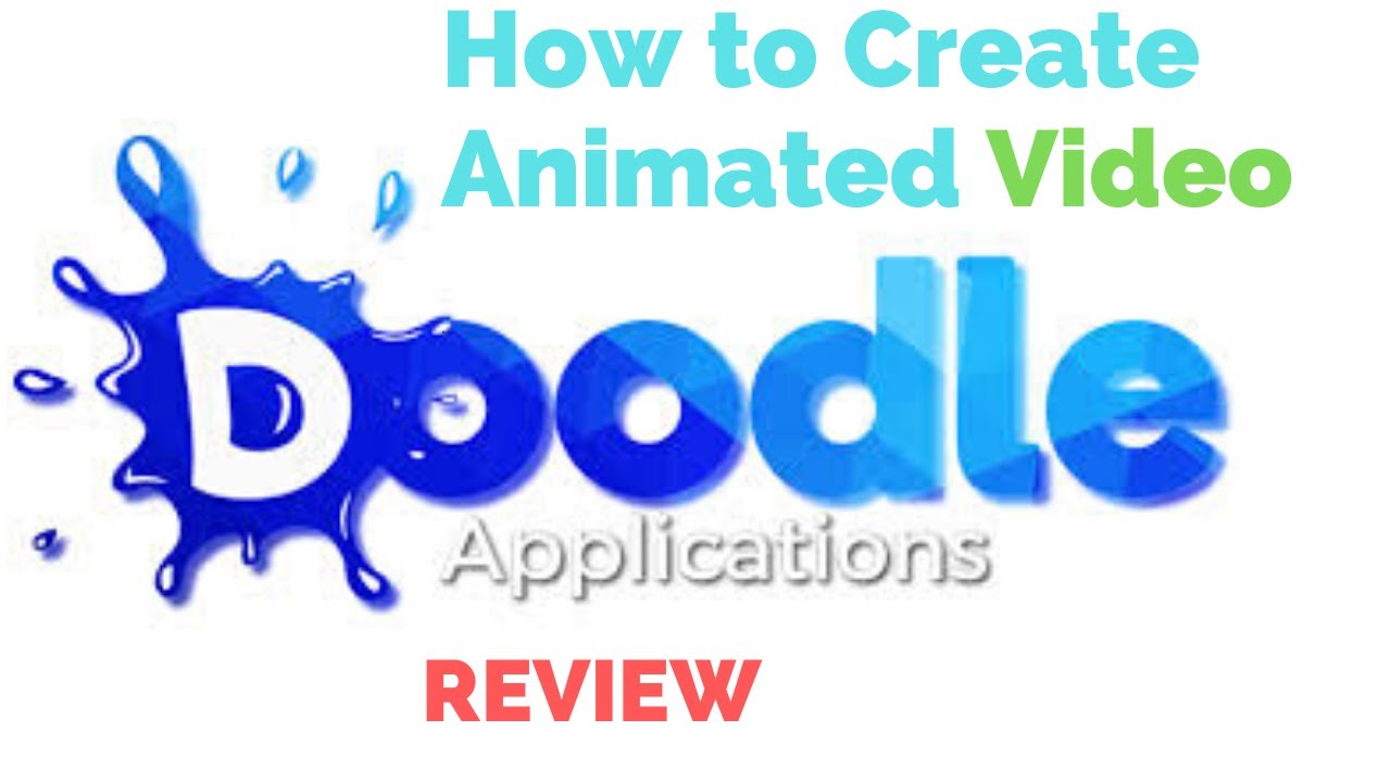 How to Create Animated Video: doodle Review - YouTube