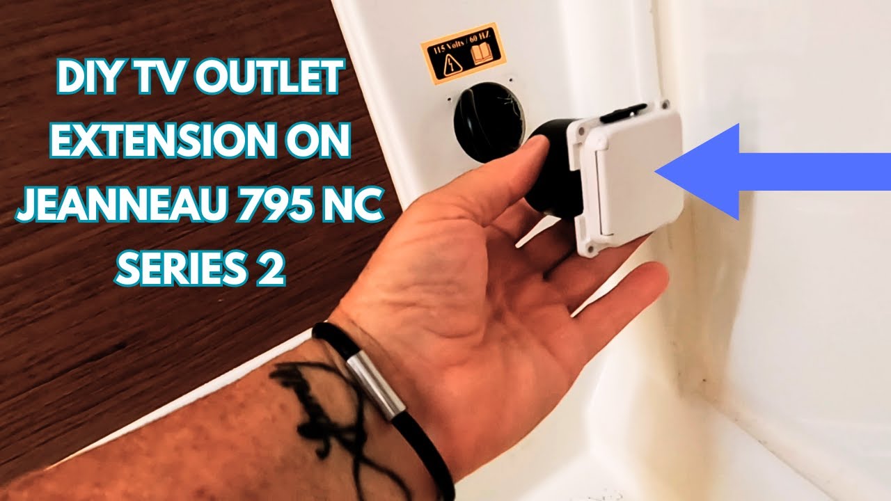 Step-by-Step TV Electrical Outlet Extension Install on a Jeanneau 795 ...