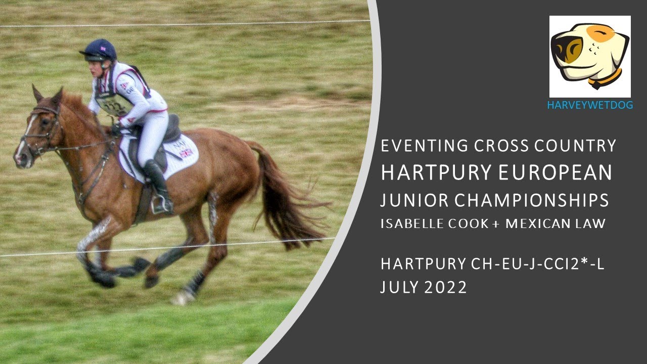 Isabelle Cook + Mexican Law (GBR) Junior European Eventing Championship ...