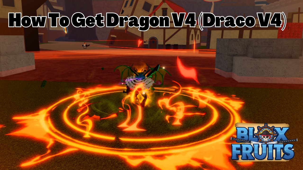 How To Get Dragon V4 (Draco V4) in Blox Fruits - YouTube