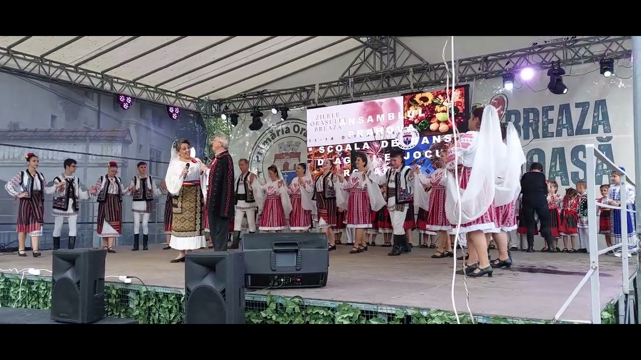 Maestrul Nicolae Vicol si Simirela Radu. Figuratie Ansamblul Prahova ...