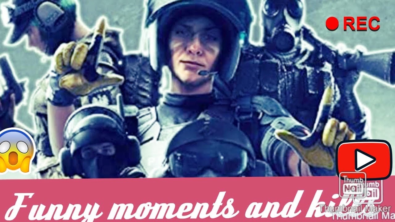 r6 funny moments and kills - YouTube