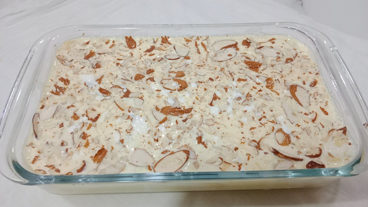 Arabian pudding || ramzan special recipe || - YouTube