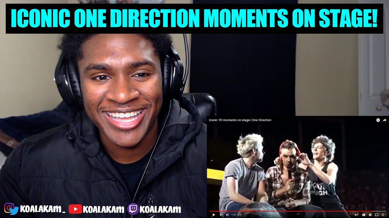 Iconic 1D moments on stage | One Direction (REACTION!) - YouTube