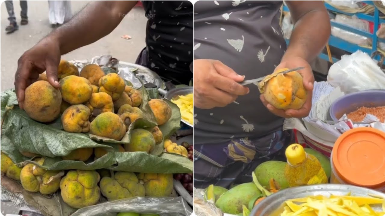 Unique Monkey Fruit 😋😋 कभी देखा है यूनिक फल #monkey #fruit # ...