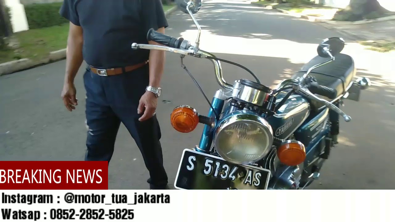 DIJUAL Yamaha LS3 1972 Blue (SOLD) - YouTube