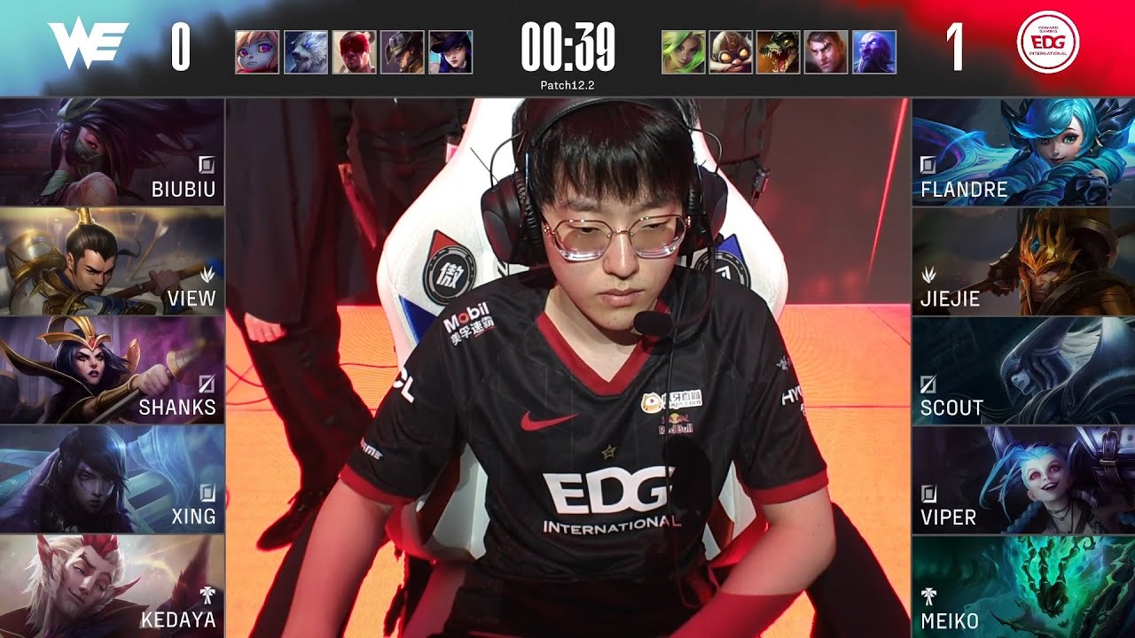 【2022 LPL春季賽】第4週 EDG vs WE #2 - YouTube